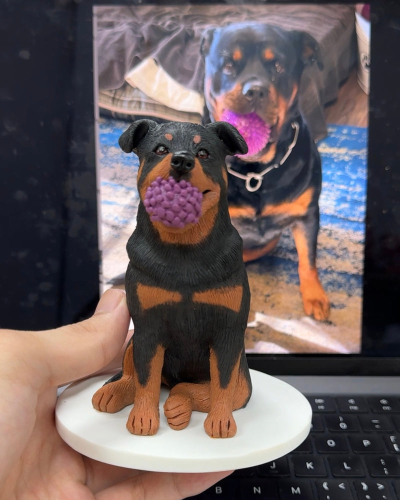 Handmade Personalized Full-Body Pet Figurine – PetPalsDIY