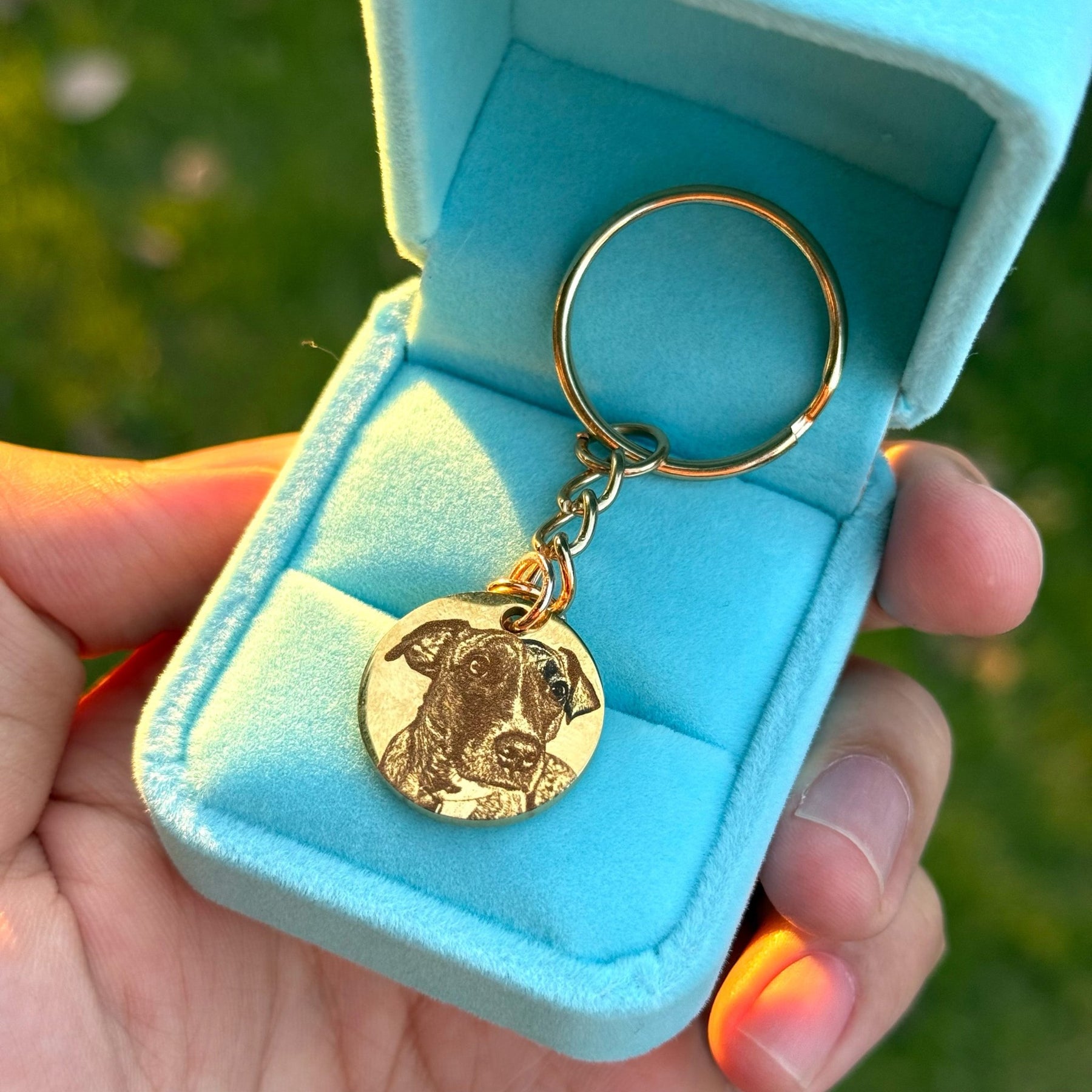 Personalized Pet Face Keychain - PetPalsDIY.com